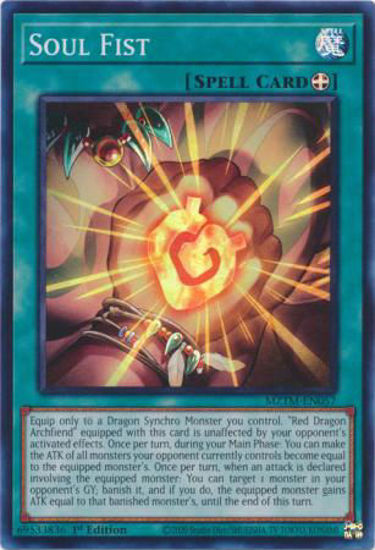 Soul Fist - MZTM-EN057 - Super Rare 1st Edition
