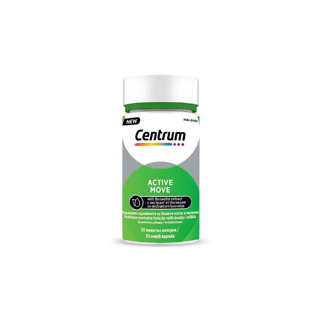 CENTRUM Multivitamin za svakodnevnu podršku pravilnom funkcionisanju imunog sistema Active Move, 30 Kapsula