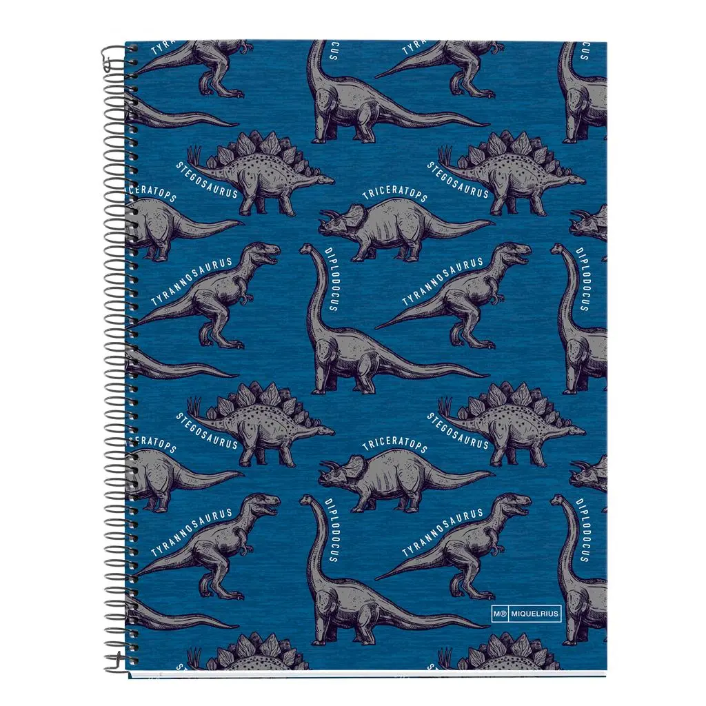 MIQUELRIUS Sveska Wild dino, A5, Linije, 140 listova