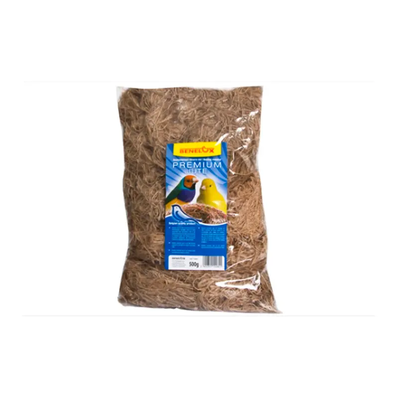 BENELUX Materijal za gnezdo Premium Juta, 500 g, Braon