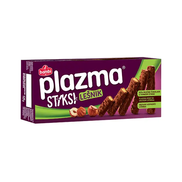 Plazma stiksi Lešnik, 125g