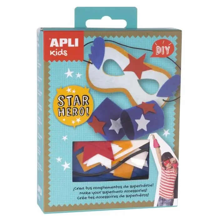 APLI Mini kit Superheroj maska