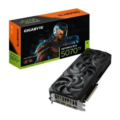 GeForce® RTX 5070 Ti WINDFORCE OC SFF 16G Gigabyte GV-N507TWF3OC-16GD