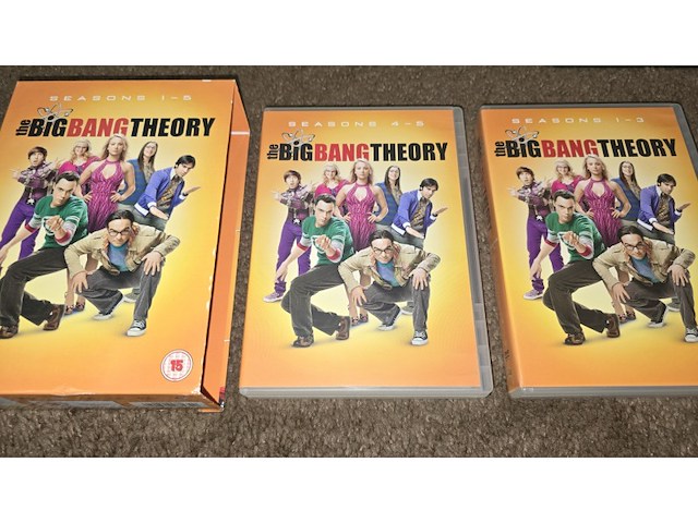 The big bang theory, seasons 1-5 , 16DVDa