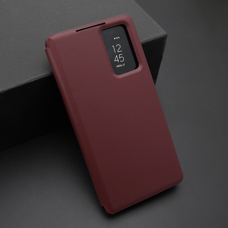 Futrola BI FOLD Smart Window za Samsung S938 Galaxy S25 Ultra 5G bordo (MS)