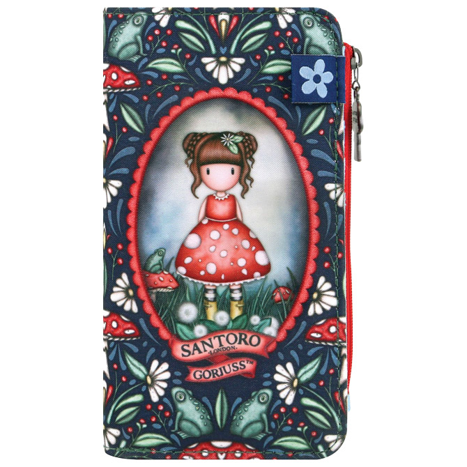 Novčanik pravougaoni 1zip Little Mushroom Gorjuss 1326GJ03