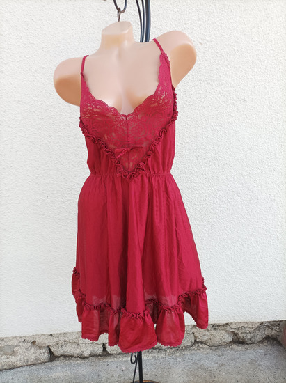 Borda Spavaćica sa Detaljima od Čipke XL/XXL