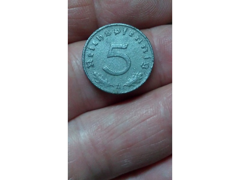 KO 29 - Nemačka - 5 rpf 1942 B - F / VF -