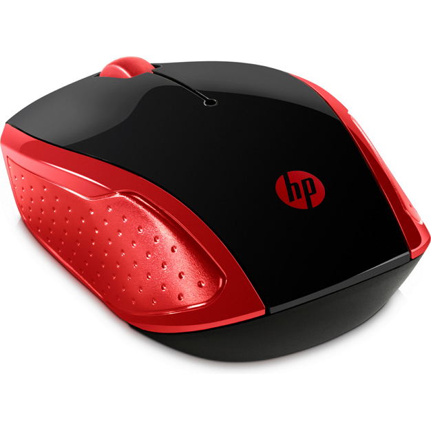 Miš HP 200 bežicni/2HU82AA/crvena