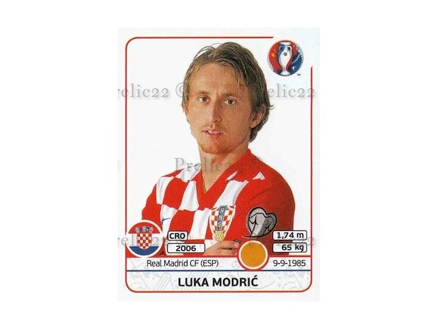 EURO 2016 sličica broj 448 , Panini