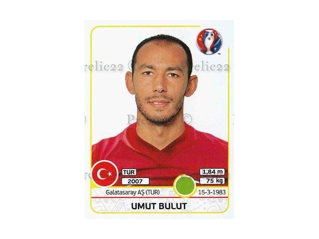 EURO 2016 sličica broj 423 , Panini