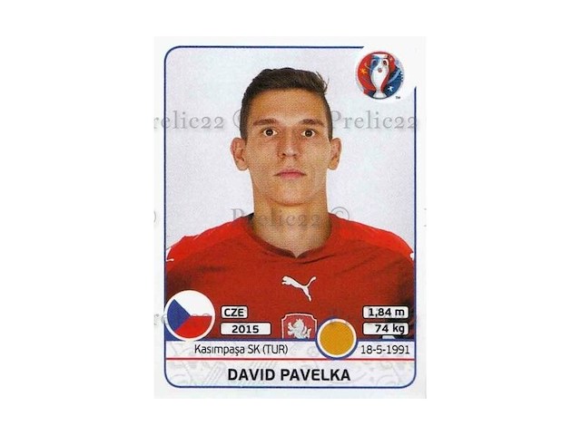 EURO 2016 sličica broj 393 , Panini