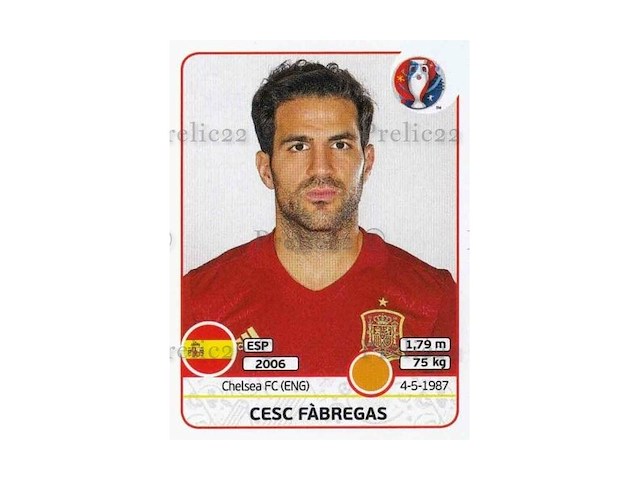EURO 2016 sličica broj 362 , Panini