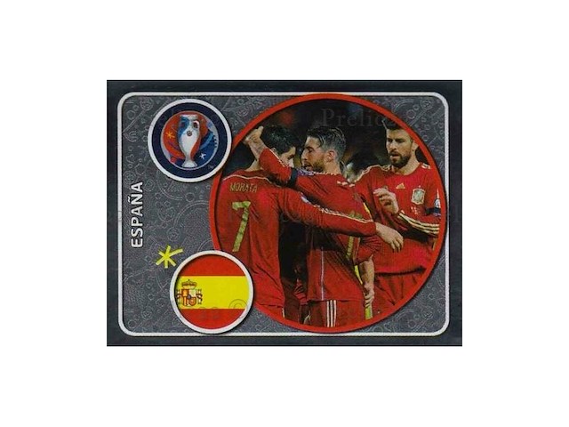 EURO 2016 sličica broj 345 , Panini