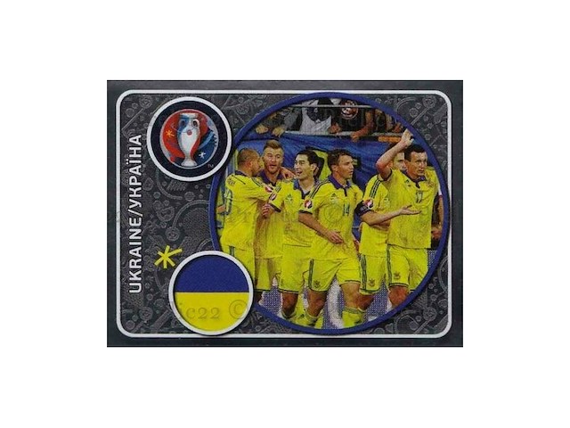 EURO 2016 sličica broj 235 , Panini
