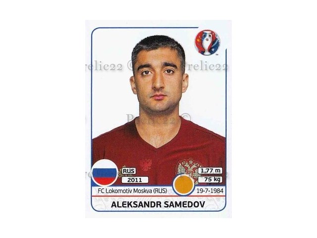 EURO 2016 sličica broj 172 , Panini