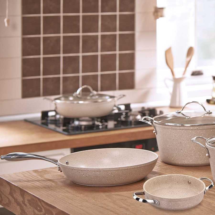 Korkmaz Tiganj Granita 28cm za palaďż˝inke (A1270)