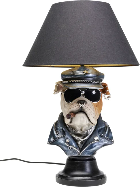 Stona lampa Punk Dog 57cm