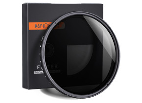 K&F Concept Variable Fader ND Filter (55mm, 1 to 9 Stops) KF01.1108