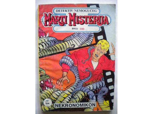 Marti Misterija broj 100-Nekronomikon