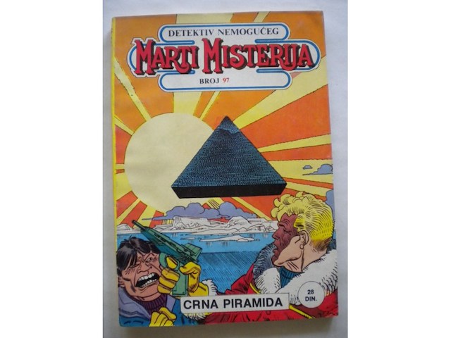 Marti Misterija broj 97-Crna piramida