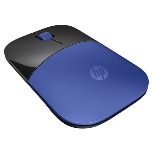 HP Bežični miš Z3700 (Plavi) V0L81AA USB nano prijemnik, Optički, 1200 DPI, Alkalna baterija