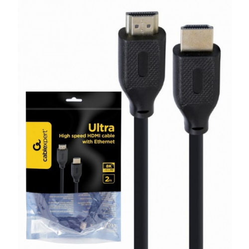 CC-HDMI8K-2M Gembird HDMI kabl v.2.1 ethernet support UHD/8K TV 2m