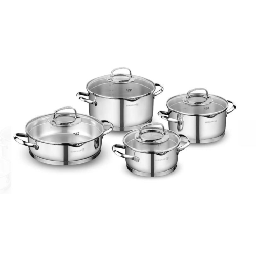 Korkmaz Steama 8pcs Inox (A1999)