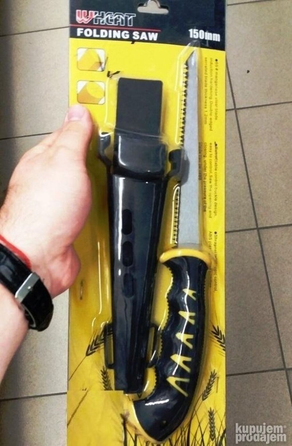 Testera za drvo 150mm - sa futrolom