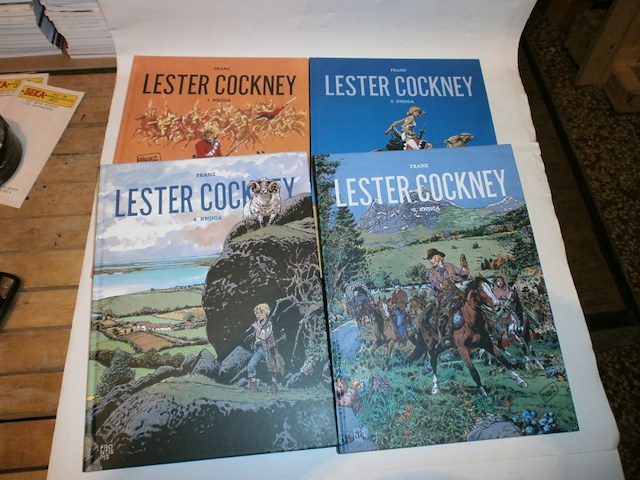 Lester Cockney 1-4 KOMPLET