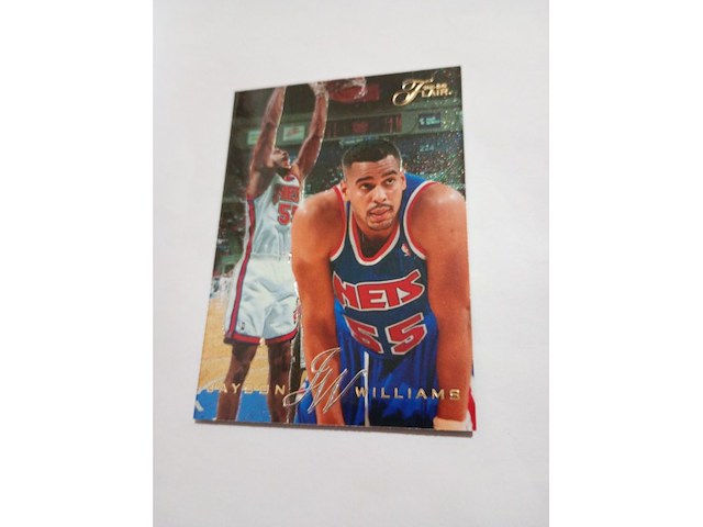 Kartica nba flair 1995/96 jayson williams br.178