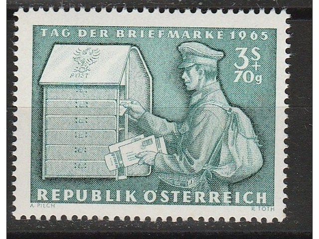 Austria, Austrija - 1965 - Tag der Briefmarke - MNH