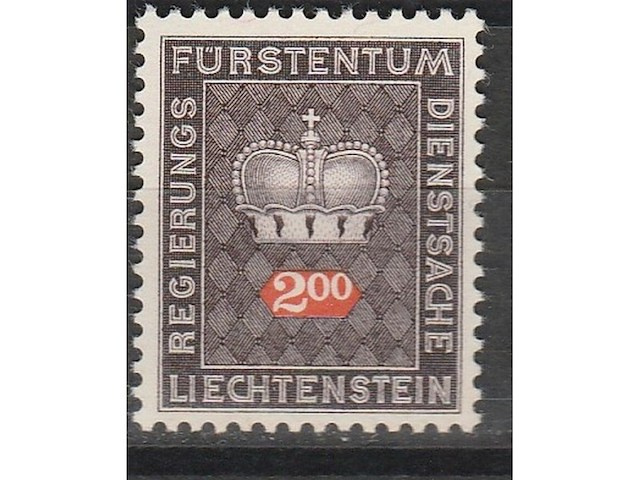 Liechtenstein - 1969 - Regierungs Dienstsache  - MNH