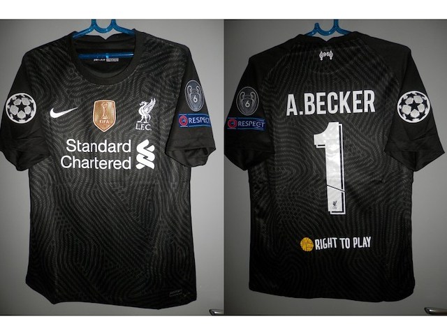 Liverpool dres 2020-21 Alisson Becker 1