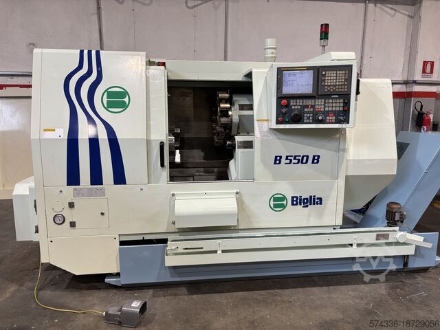 CNC lathe
BIGLIA B 550 B