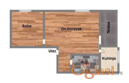 Odličan stan u novogradnji -45m2