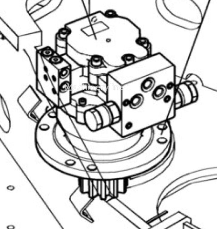 Case PY15V00012F1 hidraulični motor za Case E50 E50B E50BSR E50SR EH50.B bagera