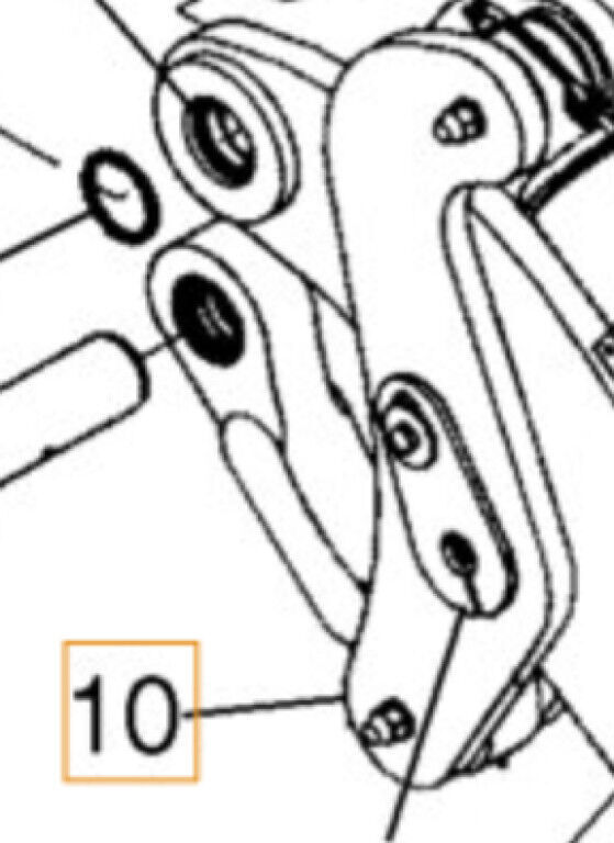 Side link Case 87344111 za Case 621D 621E 621F 621G 621G2 651G2 prednjeg utovarivača