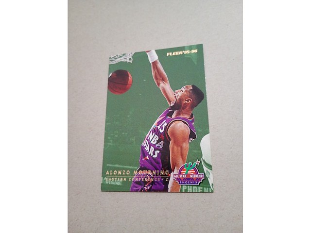 Kartica nba fleer 1995/96 mourning/mutombo 10 of 13