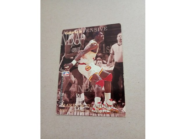 Kartica nba fleer 1994/95 olajuwon / sprewell