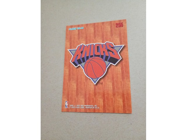 Kartica nba fleer 1995/96 knicks br.255