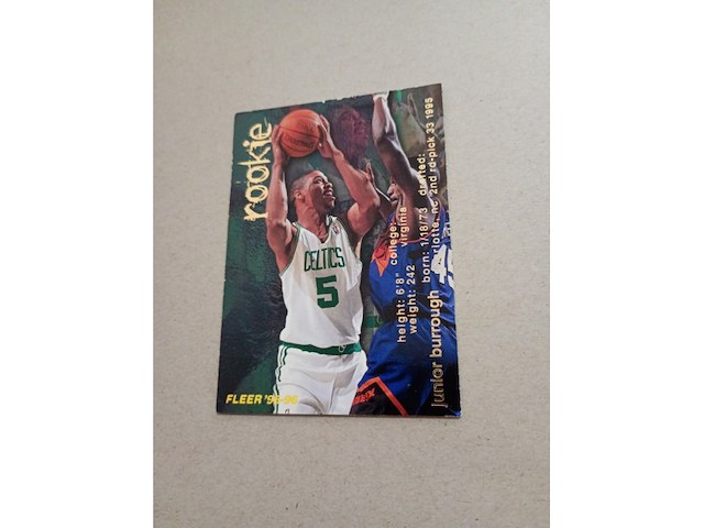 Kartica nba fleer 1995/96 junior burrough br.285
