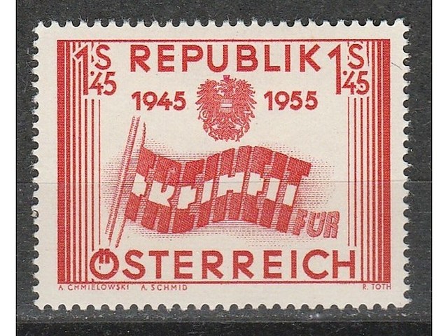 Austria, Austrija-1955-Freiheit - MH