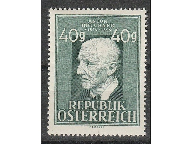 Austria, Austrija - 1949 - Anton Bruckner  - MH