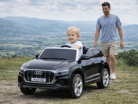 Audi Q8 12V električni SUV sa daljinskim upravljanjem 260 crni