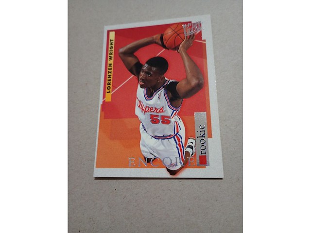Kartica nba fleer ultra 1996/97 lorenzen wright br.278