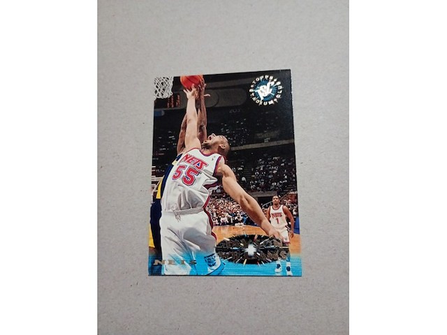 Kartica nba topps stadium club 1995/96 jayson williams