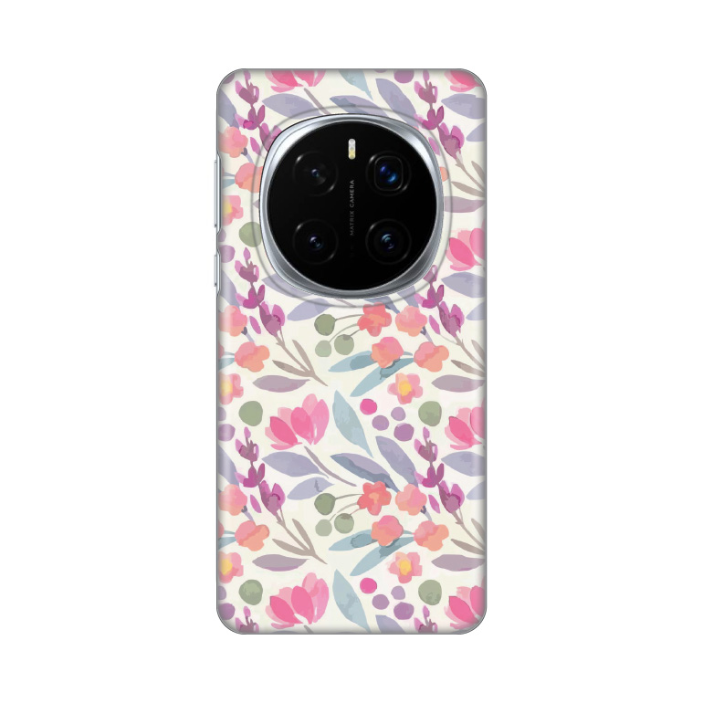 Zastitna silikonska maska (futrola) PRINT - Huawei Honor Magic 7 Pro Watercolor Flower