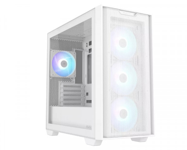 ASUS A21 PLUS ARGB micro-ATX kućište belo