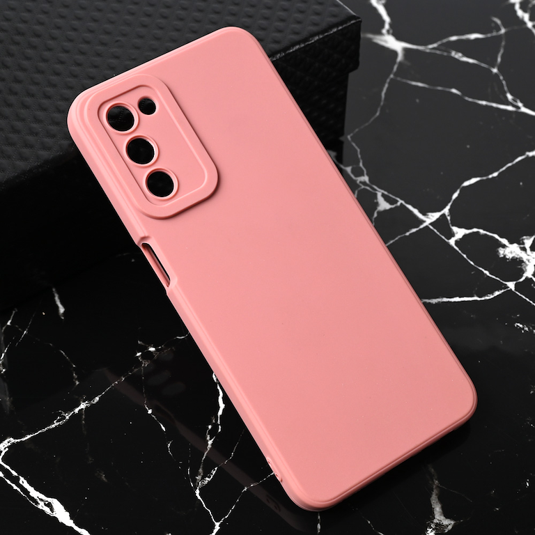 Zastitna maska (futrola) Teracell Giulietta - Oppo A55 5G mat tamno roze